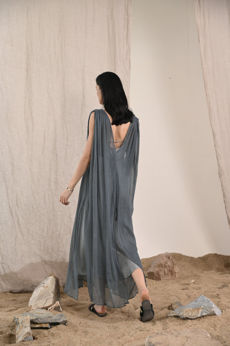 Jala Dress | Indigo – The White Raven